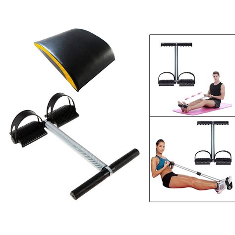 Fitness Mat Workout Sit Up Pull Rope Sit Up Foot P Grandado