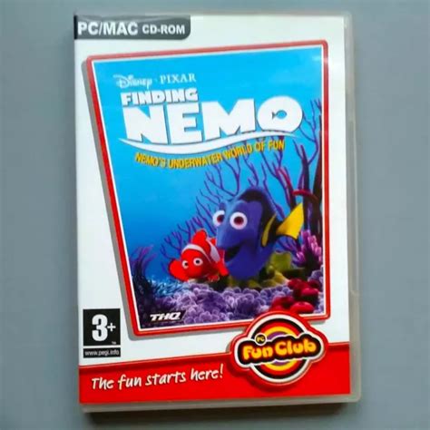 Disney Pixar Finding Nemos Underwater World Of Fun Pcmac Cd