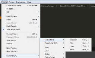 Sublimetext2 Send Code To Interactive Python Sublime Text Stack