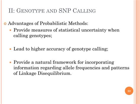 PPT Genotype And SNP Calling From Next Generation Sequencing Data PowerPoint Presentation ID