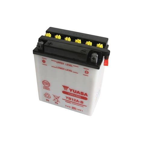 Achat Batterie moto Yuasa YB A B Pièce et accessoire moto Brestunt