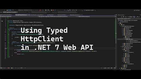 Using Typed Client Net 7 Web Api Tutorial 19 Youtube