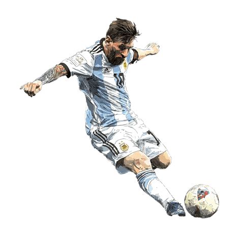 Messi Soccer Player Clipart