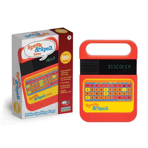 Speak And Spell Educational Learning Toy