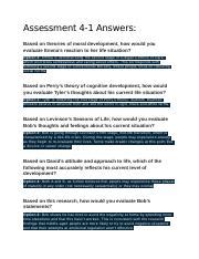 PSYC FPX O DonnellBrandon Assessment Docx Assessment Answers Based On Theories Of