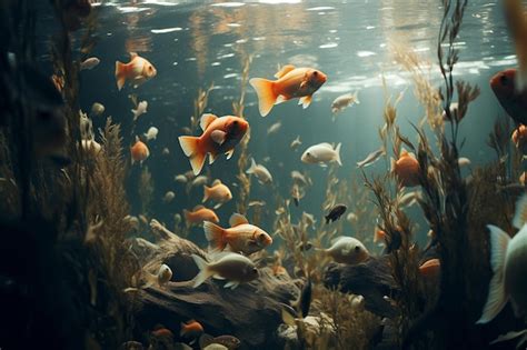 Premium Photo Fish School Underwater