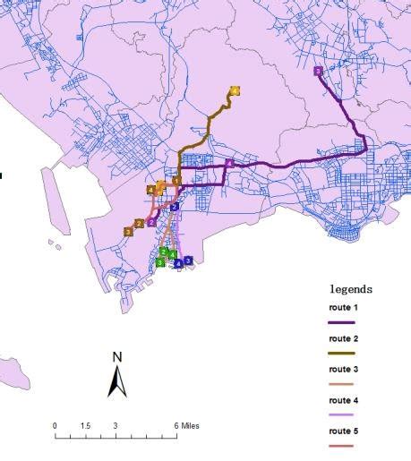 Optimal Route Of Emergency Material Scheduling Download Scientific Diagram