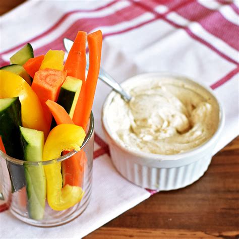 Recette Dips De Légumes Frais