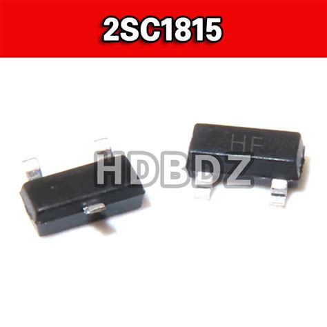 100pcs 2sc1815 Hf Sot23 Smd 三極管 C1815 Sot 23 場效應管芯片ic 蝦皮購物