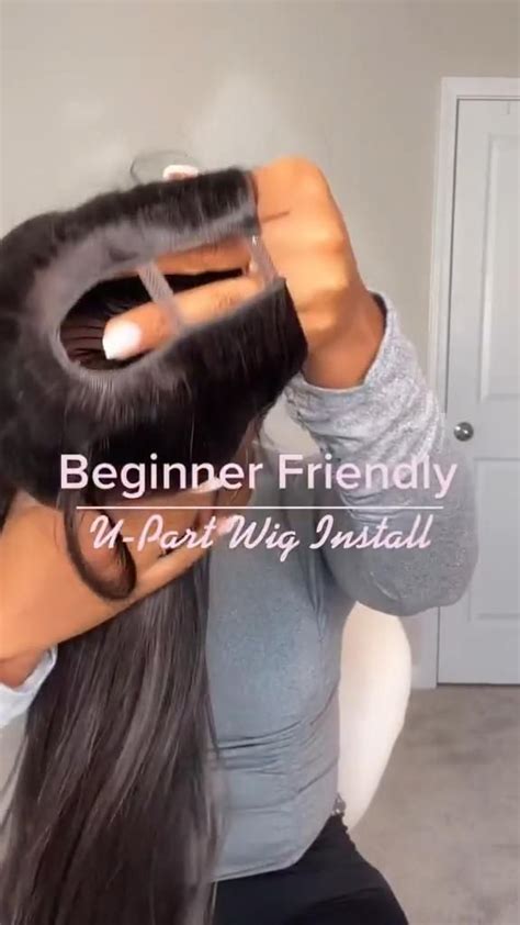Beginner Friendly U Part Wig Install Diy Hair Wig U Part Wig U Part