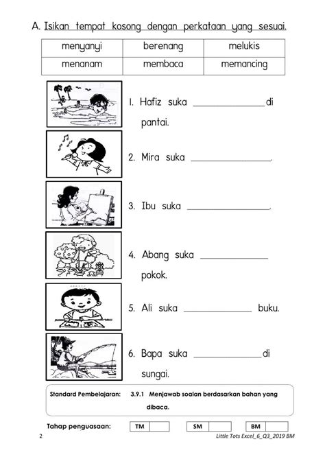 Bahasa Melayu Tahun Penulisan 1 Worksheet Live Worksheets 48 Off