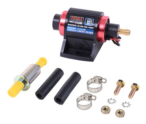 Performance Fuel Pumps Universal Inline Fuel Pump Kit Gasoline 2 3 5 Psi