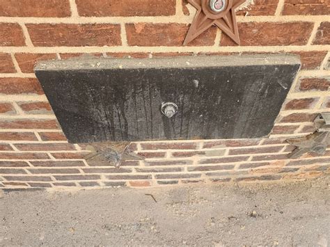 Masonry Facade After Structural Realignment And Repair