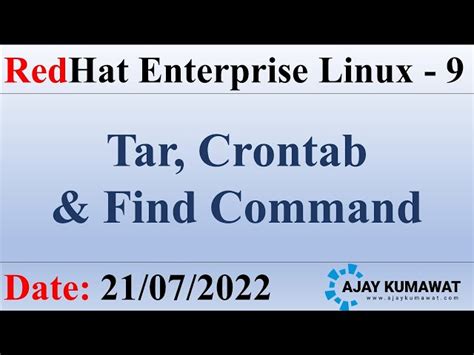 Rhcsa Rhce Rhel 9 Ajay Kumawat