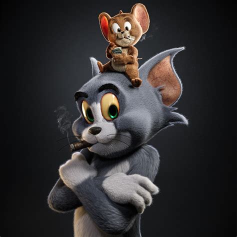 3d Tom And Jerry Model Behance
