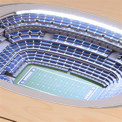 Stadiumviews 25 Layer Stadiumview Lighted End Table 22 In W X 2225 In