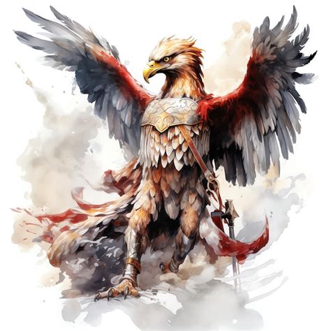 Premium Ai Image Roman Eagle Standard Carried By Legions Into Battle