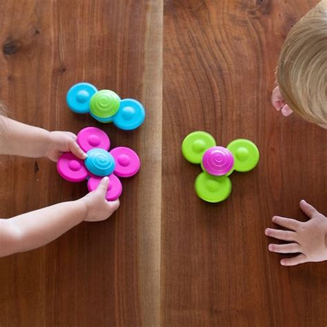 Fat Brain Whirly Squigz Spinner Toy