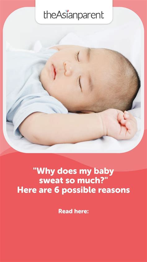 A Baby Sleeping On Top Of A Bed With The Caption Why Does My Baby Sweat So Much Here Are