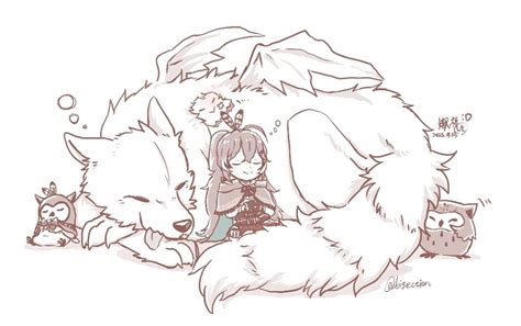 Nanashi Mumei Friend Hootsie Hooman And Animal Hololive And 1 More