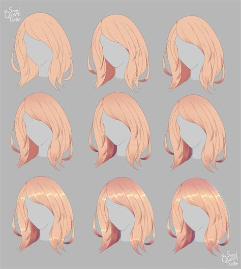 Hair Shading Tutorial By Smolqueenbean On Deviantart