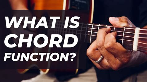Chord Function The Compass To Flowing Chord Progressions Audiospring