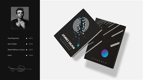 Book Cover Design James Dean Behance