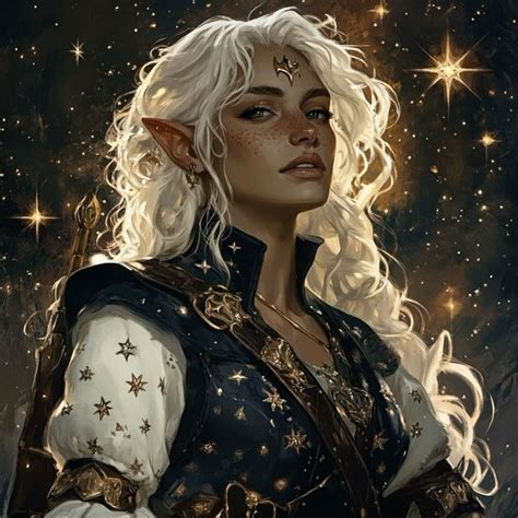 Half Elf Female Bard Dnd In 2025 Female Elf Bard Half Elf Dnd