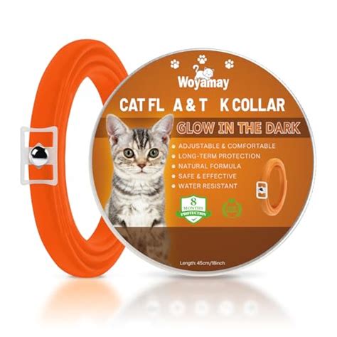 Collare Antiparassitario Per Gatti Fluorescente Impermeabile