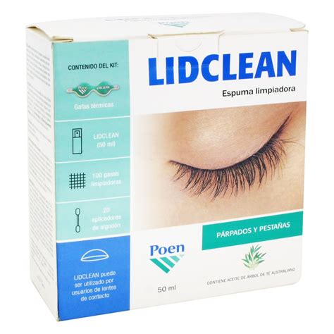 Lidclean Espuma Limpiadora De Ojos 50 Ml Farmacias Medicity