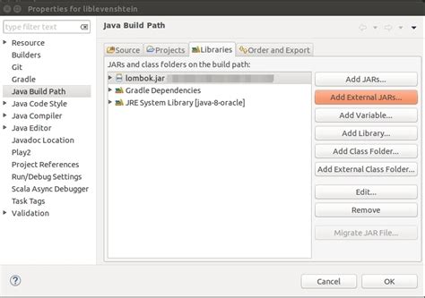 Configuring Lombok For Gradle Project In Eclipse Luna Mars Stack Overflow