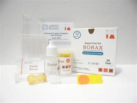 Rapid Test Kit Boraks