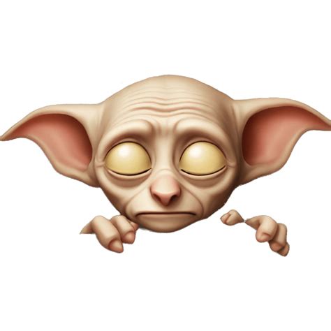Dobby Sleeping Emoji Ai Emoji Generator