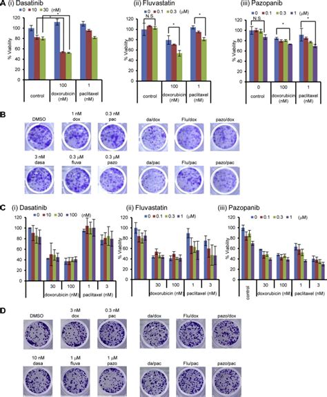 Dasatinib Fluvastatin And Pazopanib Sensitize Yaptaz Dependent