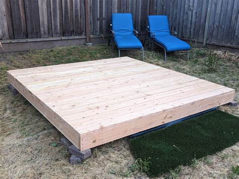 California Garden And Potager Building A Floating Deck Engaged Abroad
