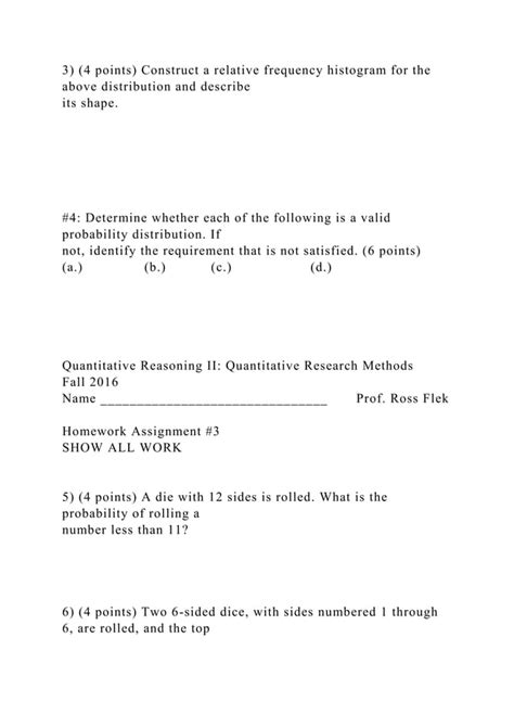 Quantitative Reasoning Ii Quantitative Research Methods Docx
