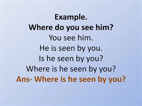 Active And Passive Voice Interrogative Sentence Pptx