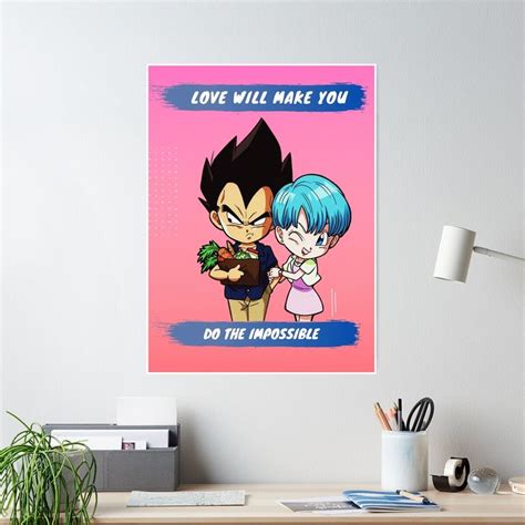 Vegeta And Bulma From Dragon Ball Super Poster For Sale By Dbznation