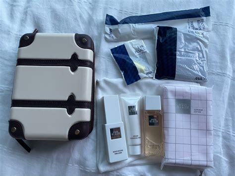 Ana First Class Amenity Kit Hobbies And Toys Travel Travel Essentials