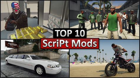 Top 10 Script Mods For Gta 5 2025 Best Scripts Mods Gta V Part 2 Youtube