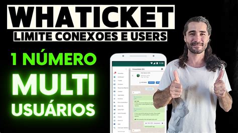 Limitando conexões e usuários no Whaticket de graça YouTube