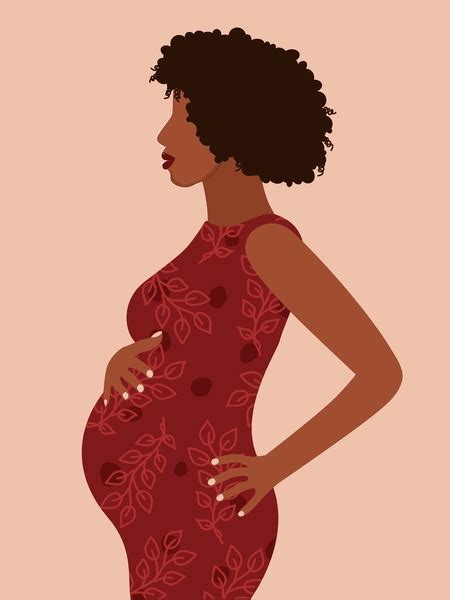 Black Pregnancy Paintings