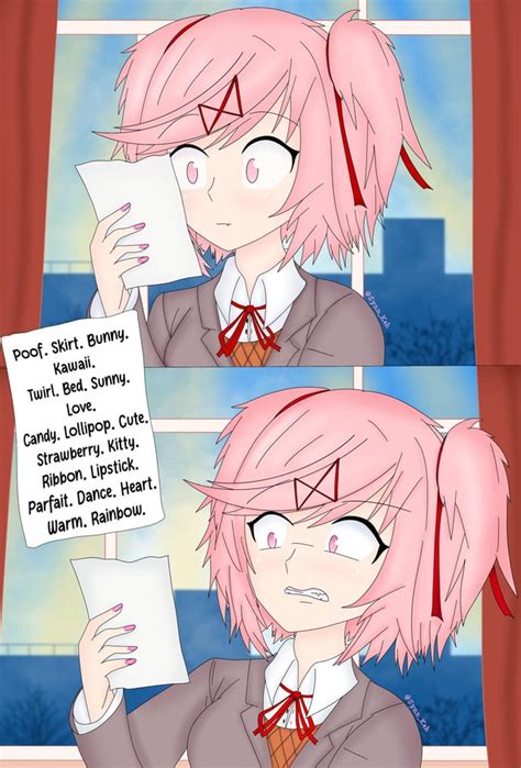 Natsuki Reads Your Poem Rddlc