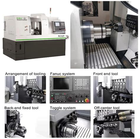 Axis RC CNC Swiss Lathe Swiss Type Cnc Automatic Lathe Machine