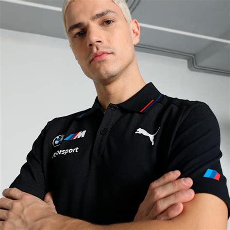 Bmw M Motorsport Team Mens Motorsport Polo Shirt Puma
