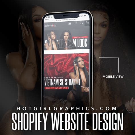 Shopify Website Design Hgg Hot Girl Graphics