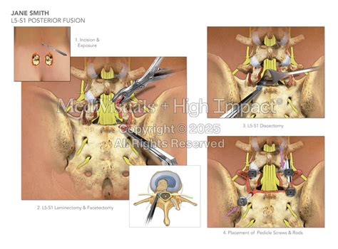 L5 S1 Posterior Fusion Medivisuals High Impact