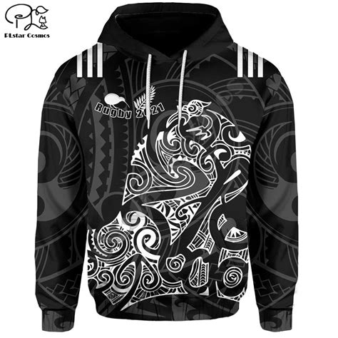 새로운 패션 최신 뉴질랜드 국기 국가 마오리 Aotearoa 부족 문신 3dprint 남성여성 스트리트 웨어 하라주쿠 후드 풀오버 22후드티 And 스웨터 Aliexpress