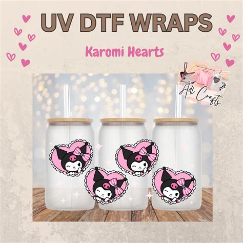56 Karomi Hearts Valentines Day Uvdtf Wraps Adlcrafts