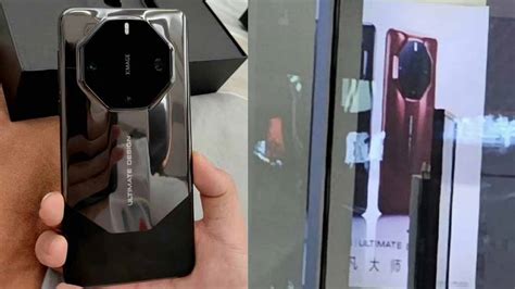 Huawei Mate 60 Ultimate Design Live Image Leaks Astonishing Look